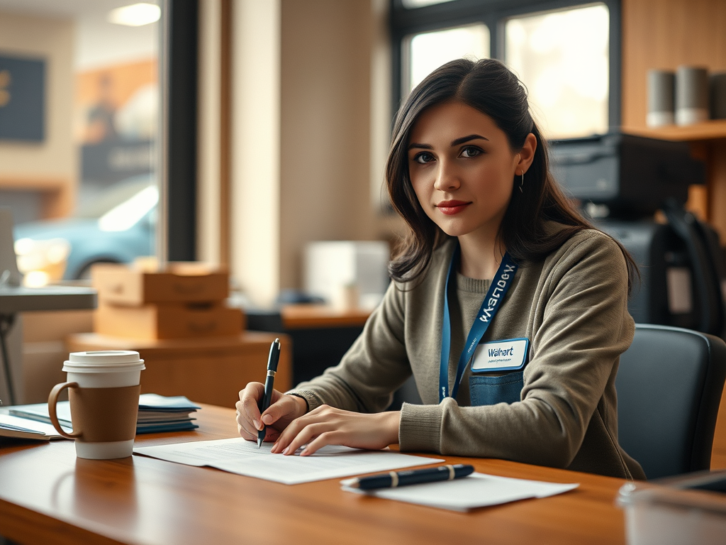 Walmart Cashier Resignation Letter Sample - CLR