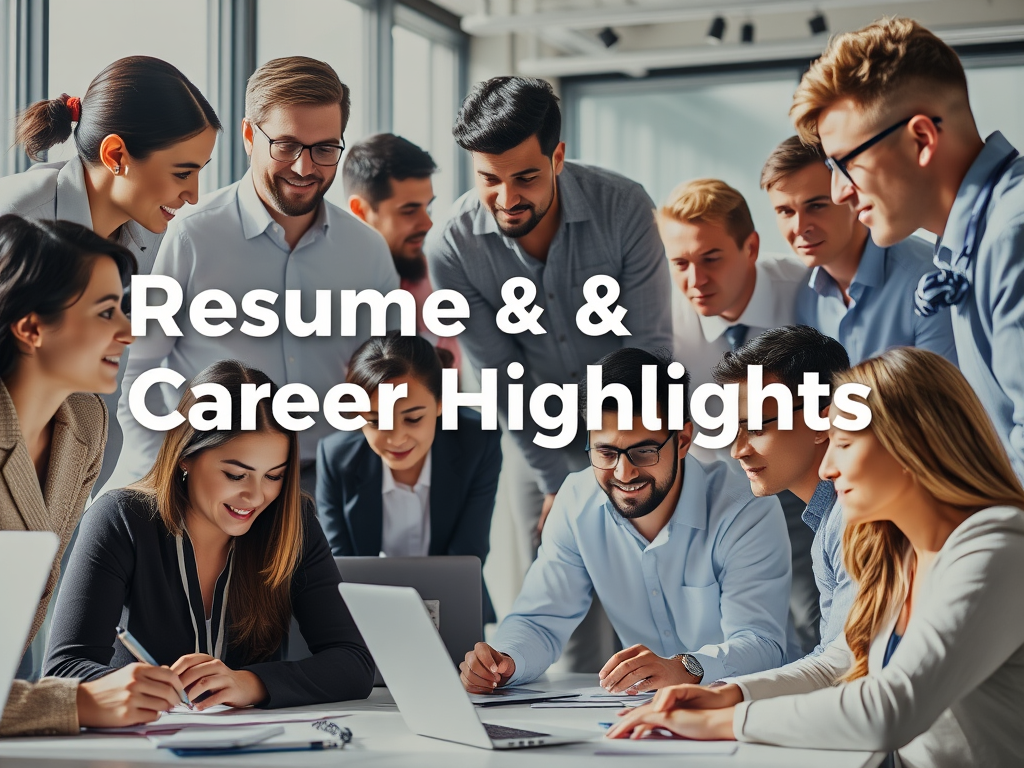 Resume Career Highlights Examples - CLR