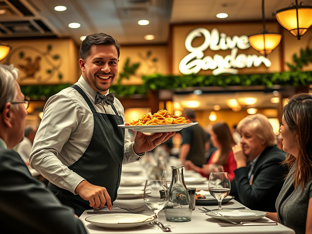 Olive Garden Server Job Description for Resume - CLR