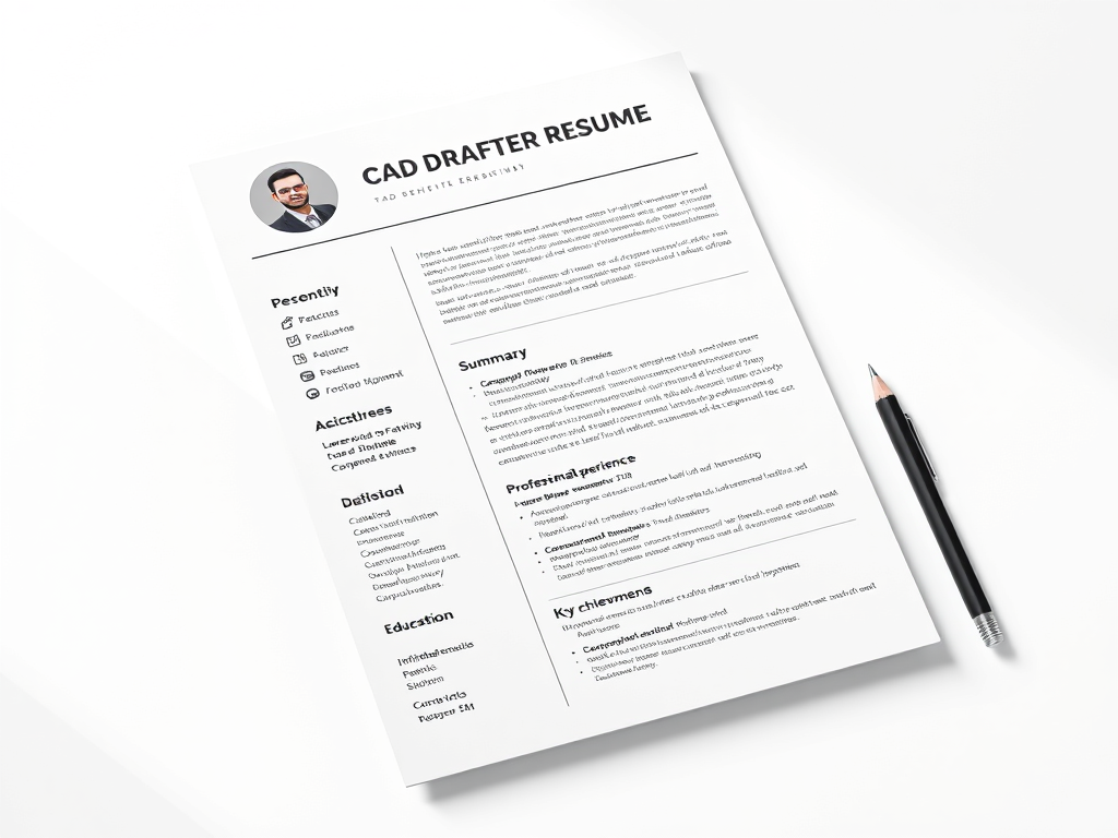 CAD Drafter Resume Sample - CLR