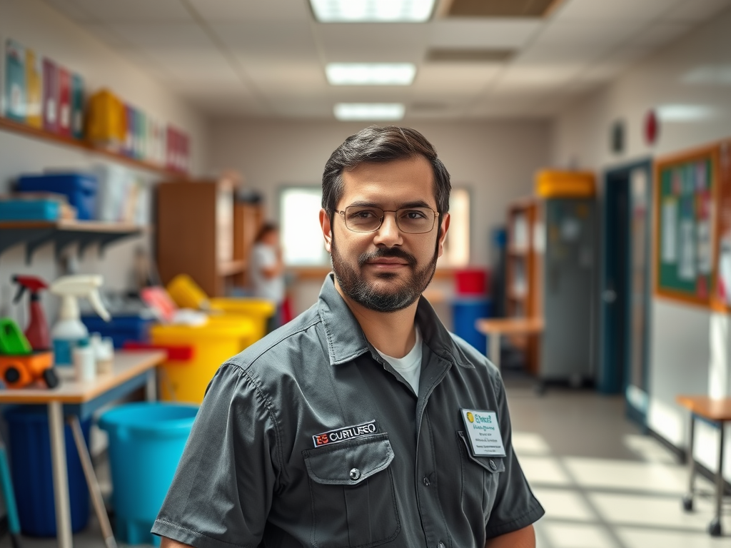 Head Custodian Resume Sample - CLR