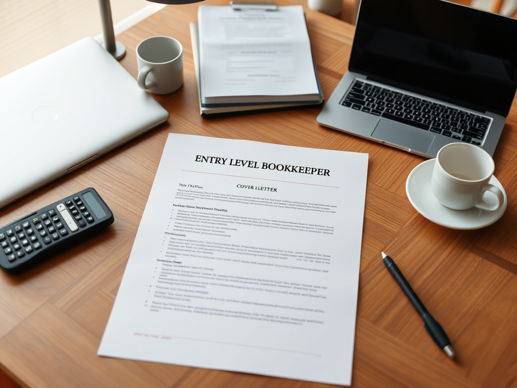 Entry Level Bookkeeper Cover Letter No Experience - CLR