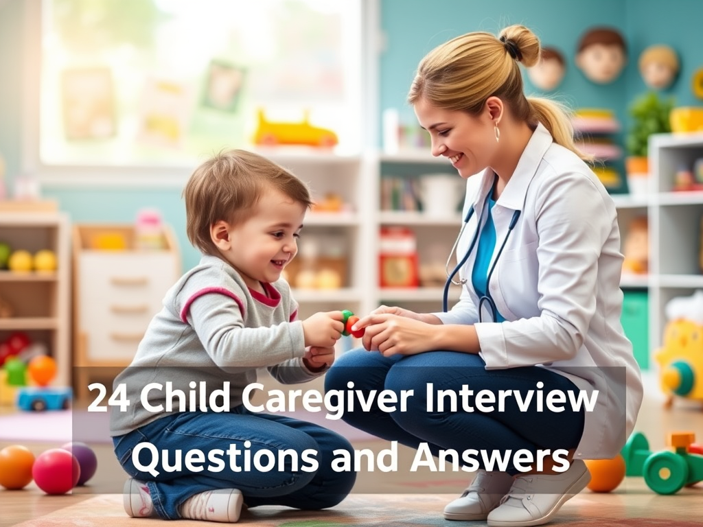 24 Child Caregiver Interview Questions and Answers - CLR