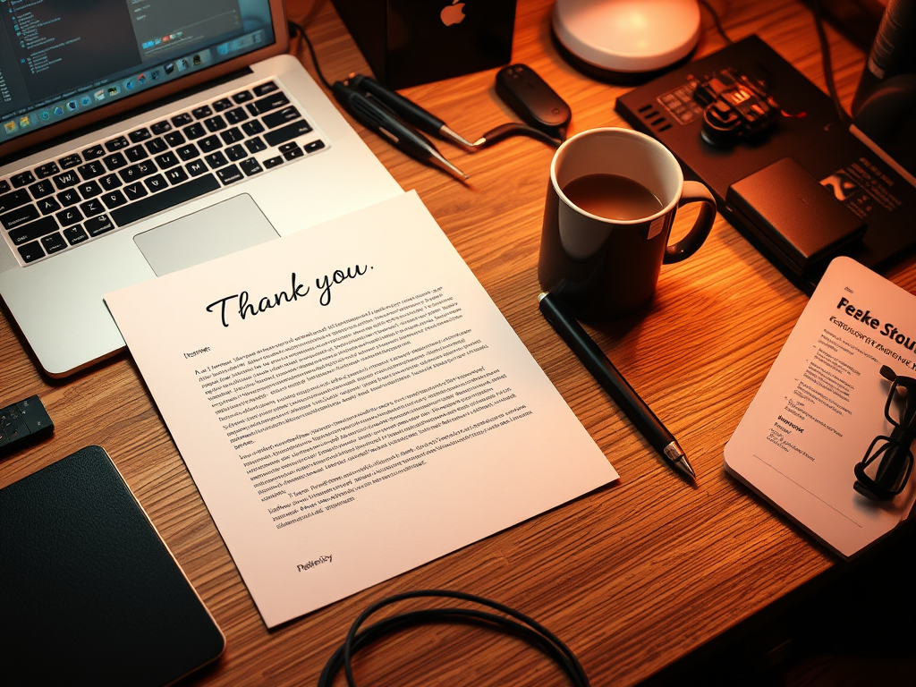 Computer Technician Job Offer Thank You Letter Sample - CLR