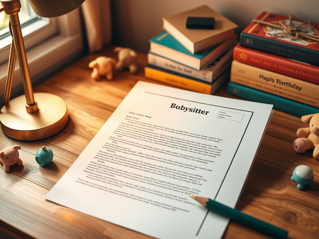 Babysitter Reference and Recommendation Letter Samples - CLR