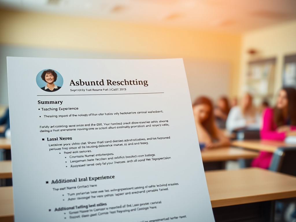 2 Adjunct Faculty Resume Samples (1 for Entry Level) - CLR