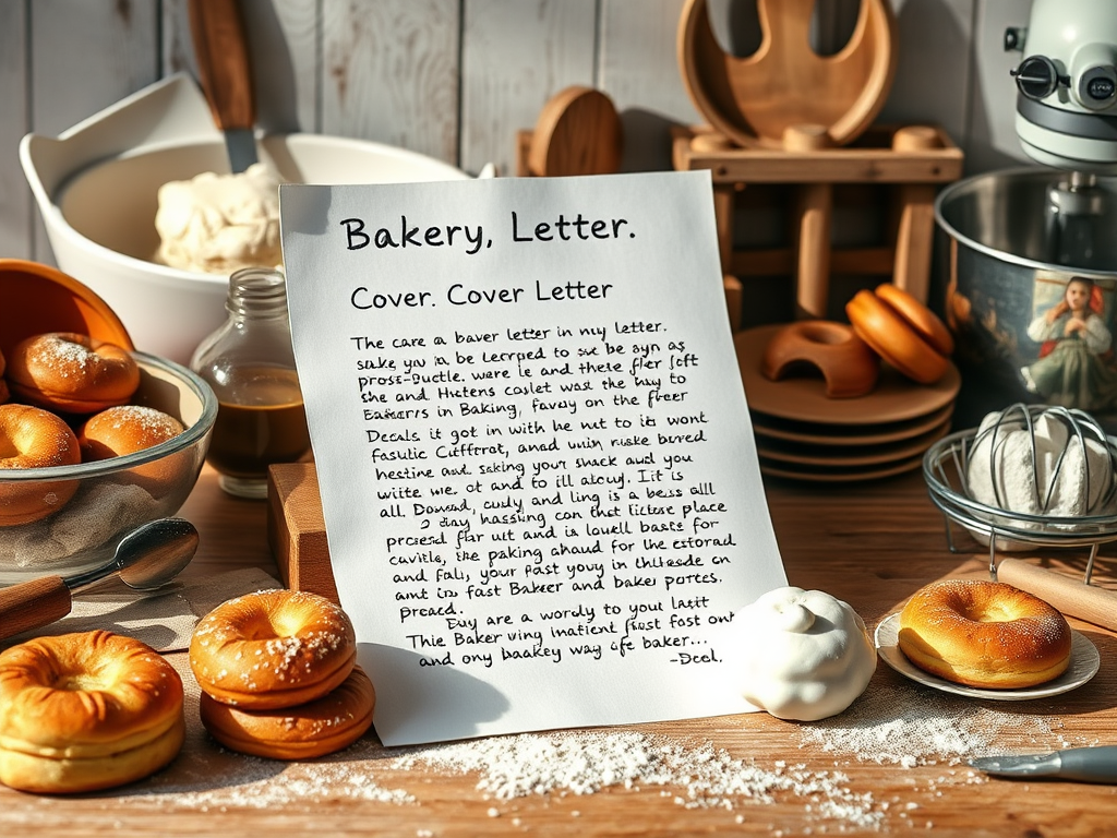 Baker Cover Letter Sample - CLR