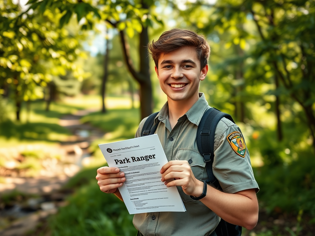 Entry Level Park Ranger Resume No Experience - CLR