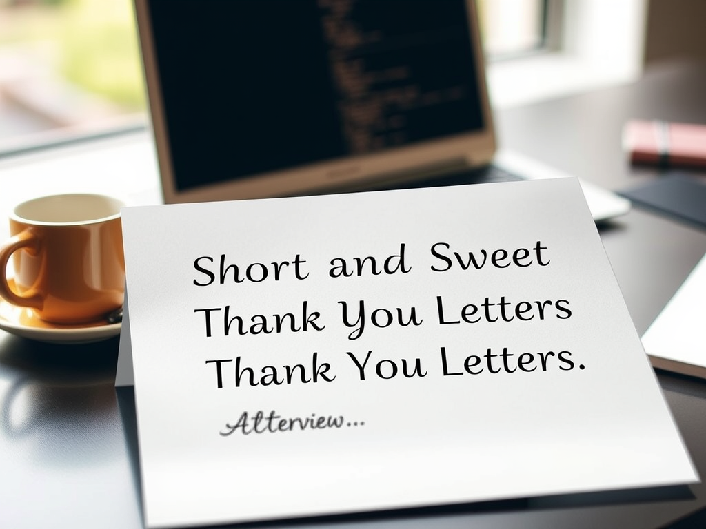 Short and Sweet Thank You Letter After Interview: 10 Samples - CLR