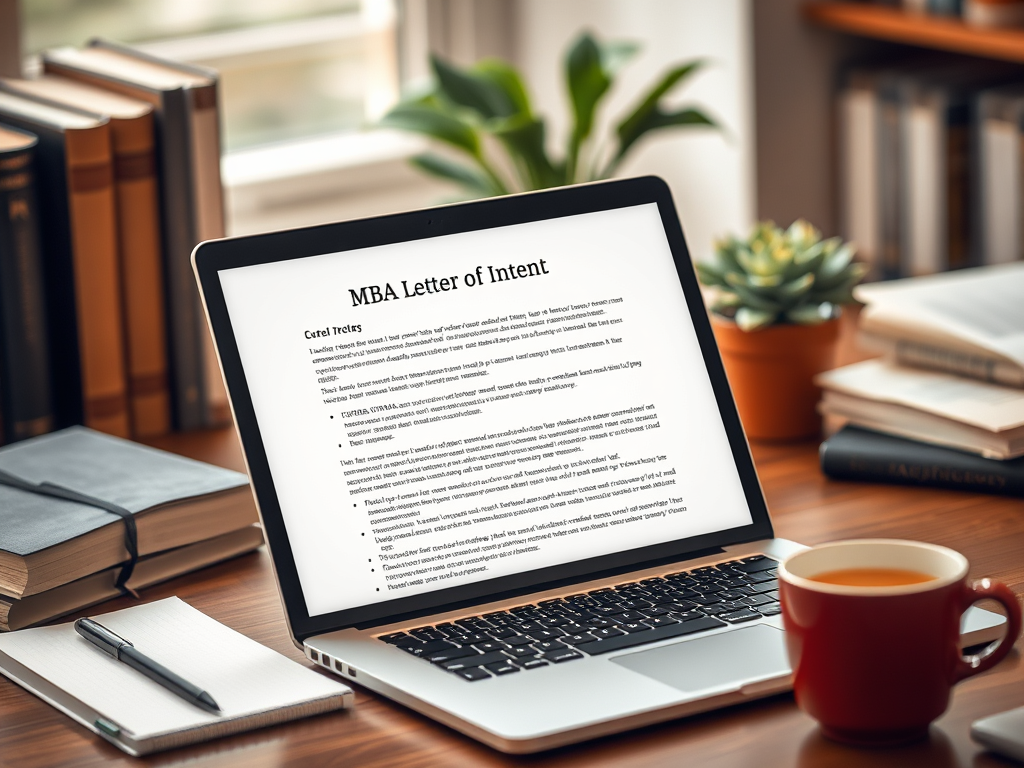 5 MBA Letter of Intent Samples - CLR