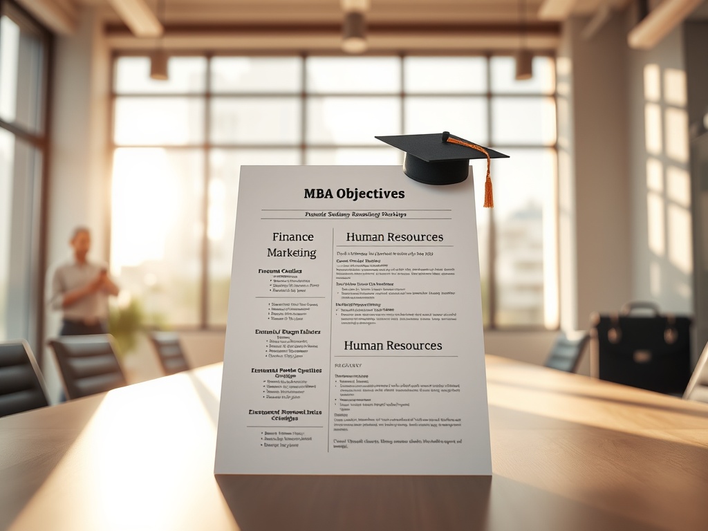 26 MBA Student Resume Objective Examples - CLR