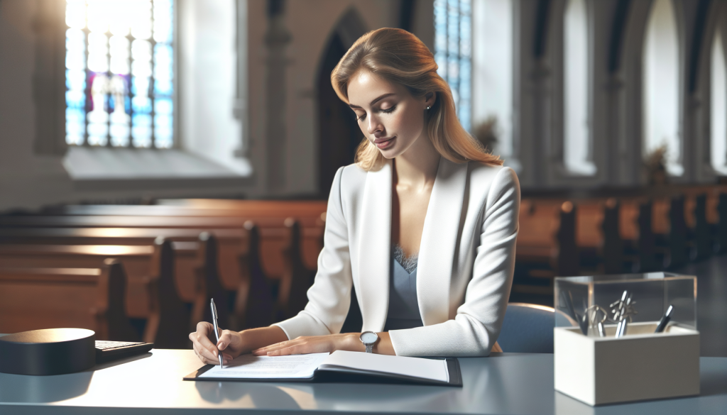 Church Receptionist Cover Letter Sample - CLR